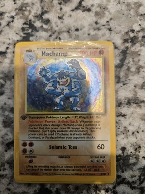 machamp 1st edition holo | eBay