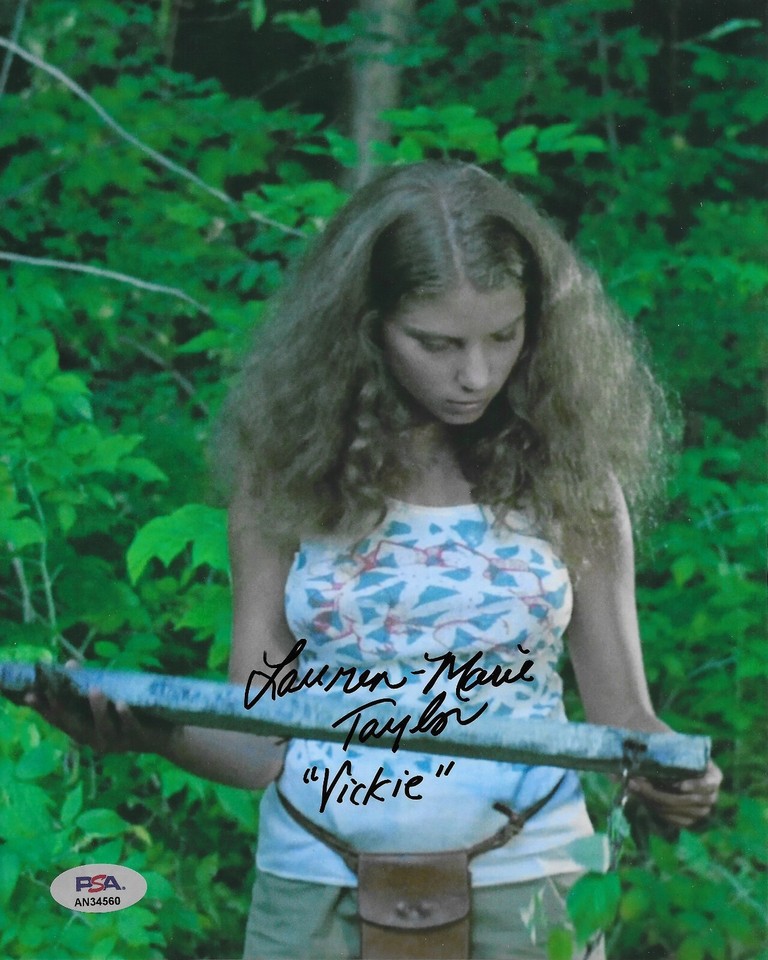 Lauren Marie Taylor PSA/DNA Signed 8x10 Photo Autographed Friday the ...