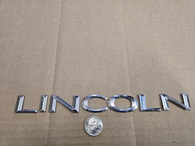 Lincoln OEM 2003-2006 Aviator Individual Letter Lettering Rear Emblem ...