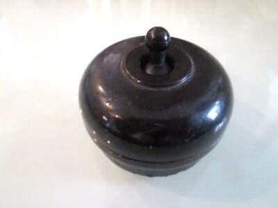 BAKELITE VINTAGE DOLLY LIGHT SWITCH | eBay UK