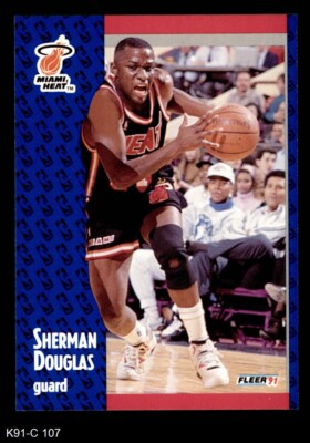 1991 Fleer #107 Sherman Douglas Heat Syracuse 8 - NM/MT | eBay