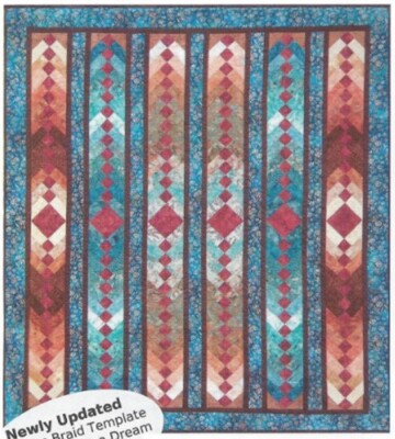 Bordeaux Braids Quilt Pattern by Far Flung Quilts | eBay