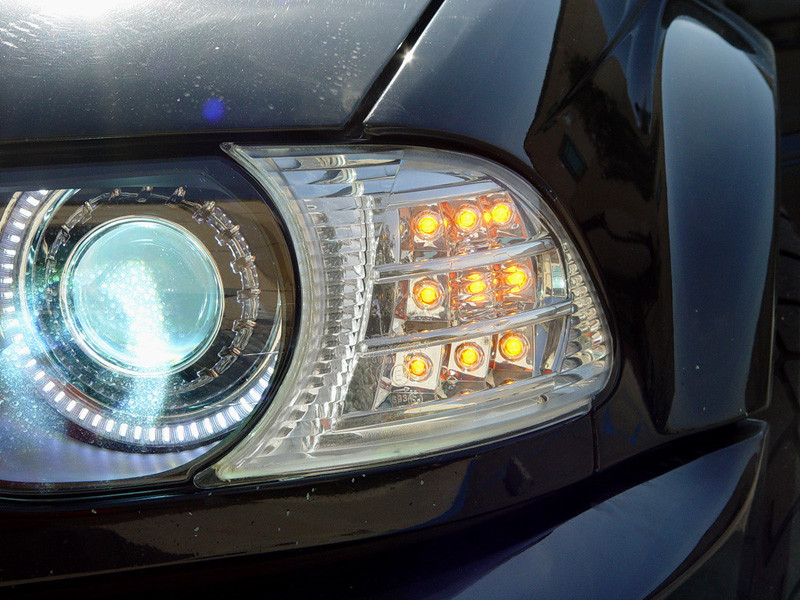 2002-2006 BMW E46 LCI DEPO Amber LED M3 Screw-On Clear Corner Signal ...