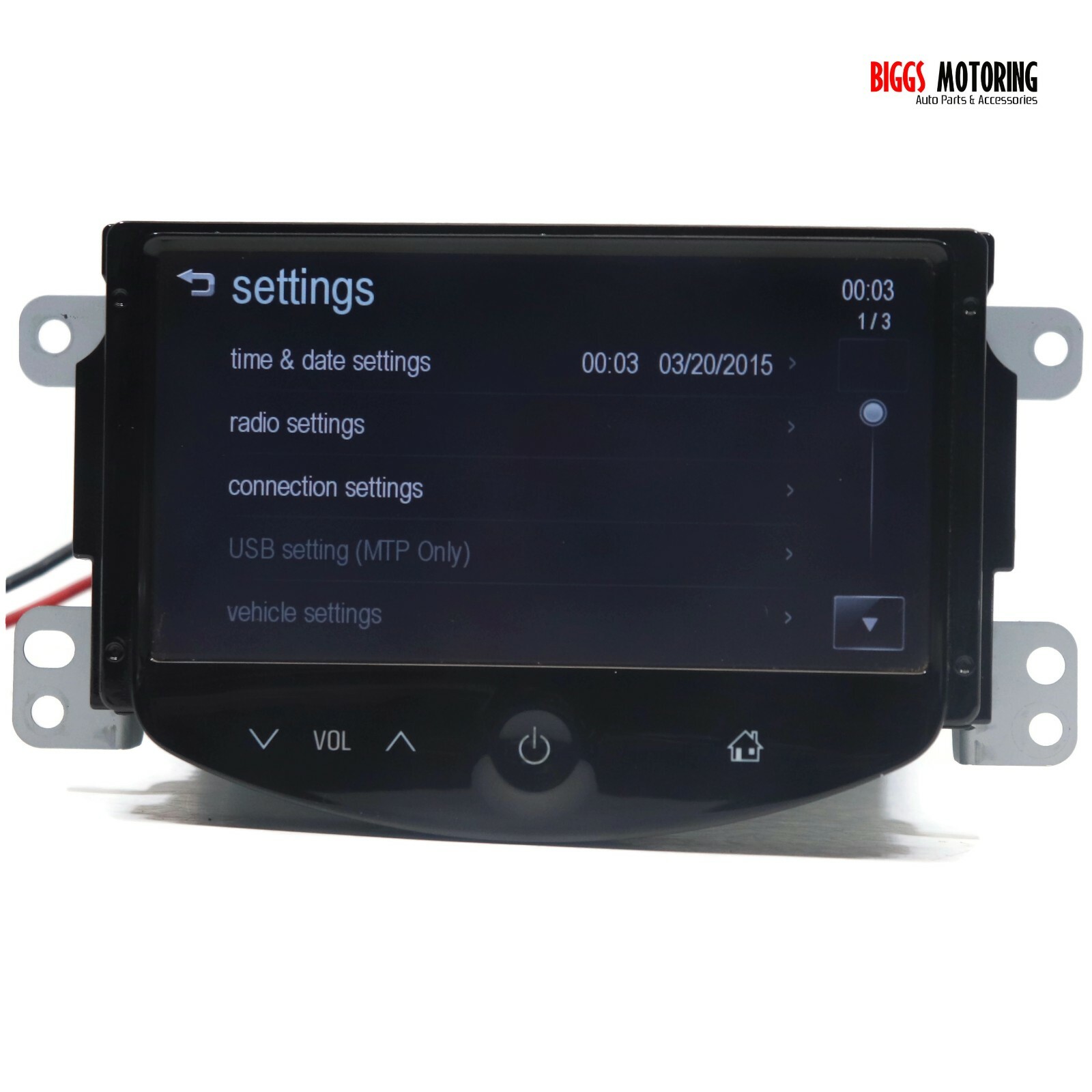 15-16 Chevy Trax MyLink Radio Receiver Touch Display Screen 94531787 ...