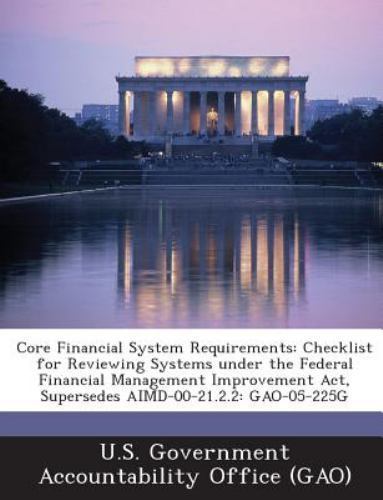 Core Financial System Requirements : Checklist for Reviewing Systems ...