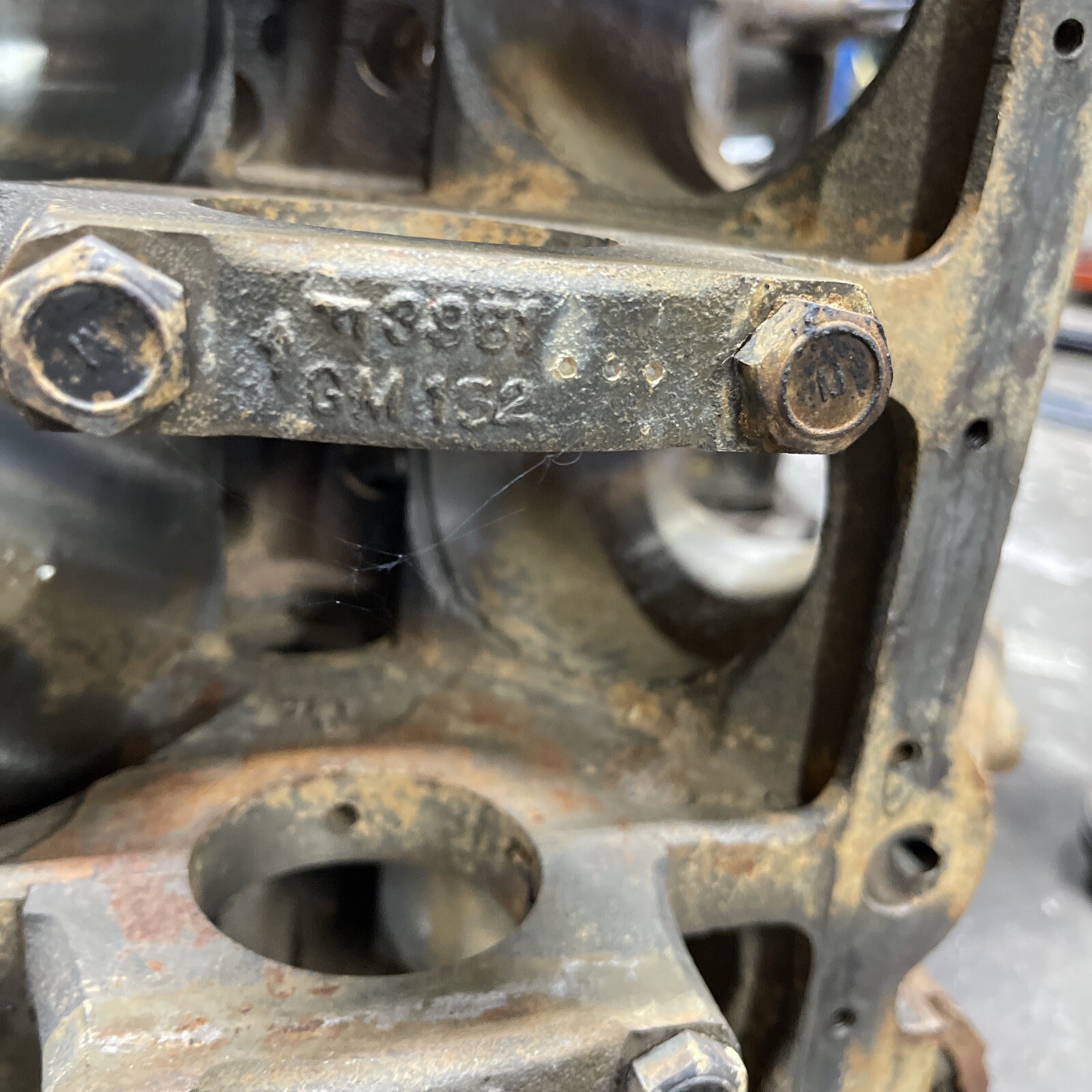 Chevy 283 Chevy II V8 Engine Short Block 3790721 ~ High Nickel Block | eBay