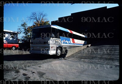 GREYHOUND LINES. MCI MC8 BUS #6230. Bangor (ME). Original Slide 1980 ...