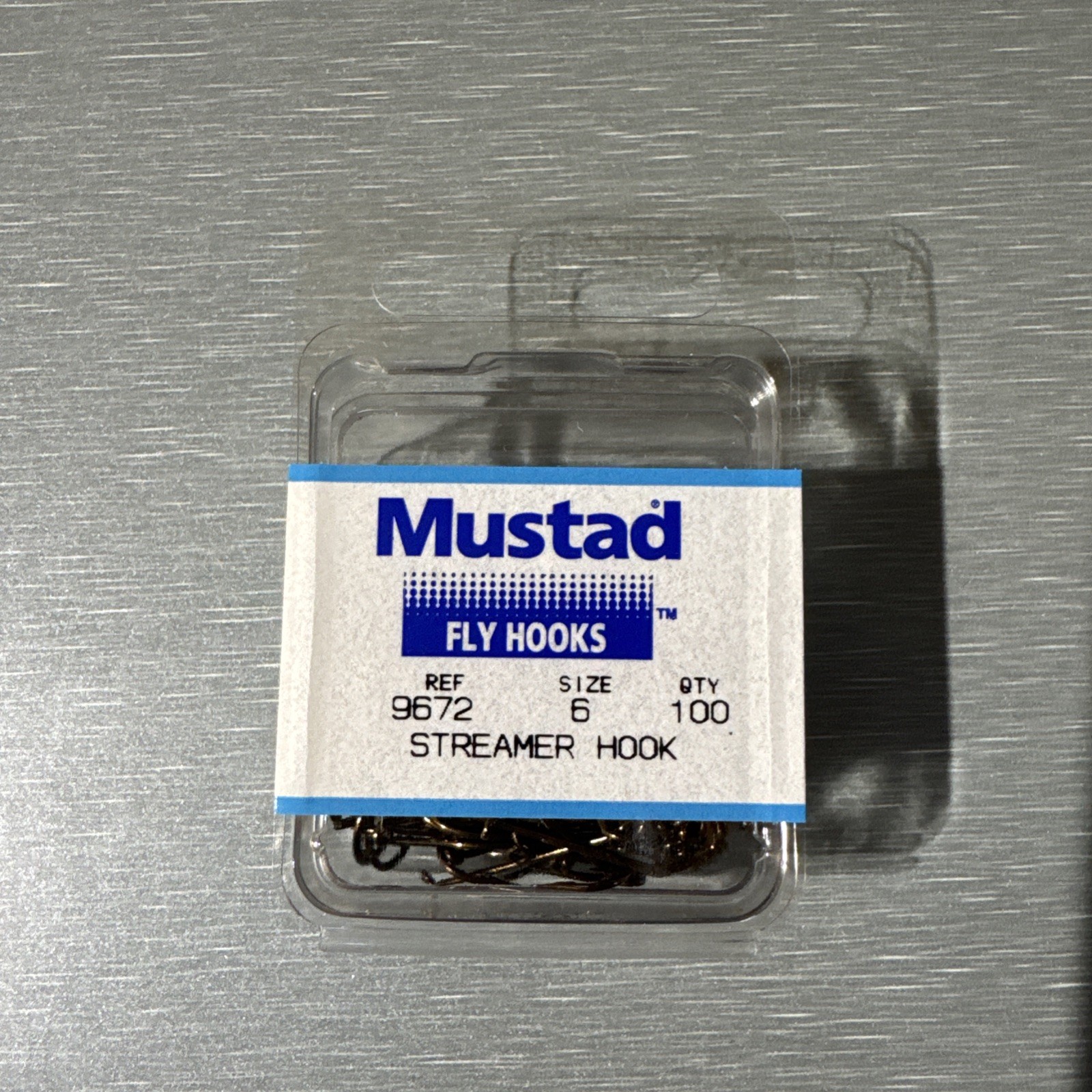 Mustad 9672 Size 6 Hooks (100 Pack NOS) | eBay