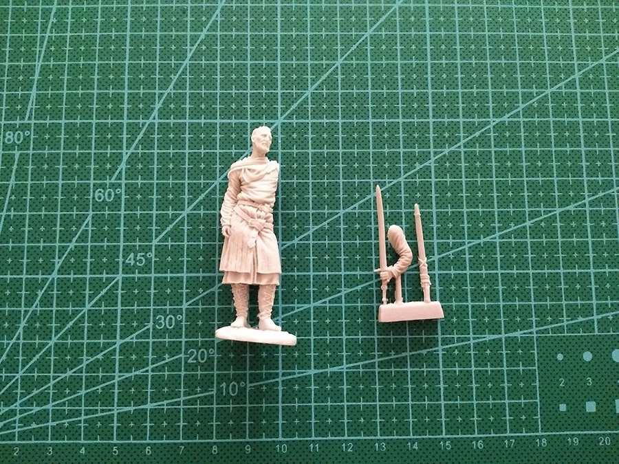 1/32 Scale Medieval Scottish Highlander Warrior Resin Figure Historical ...