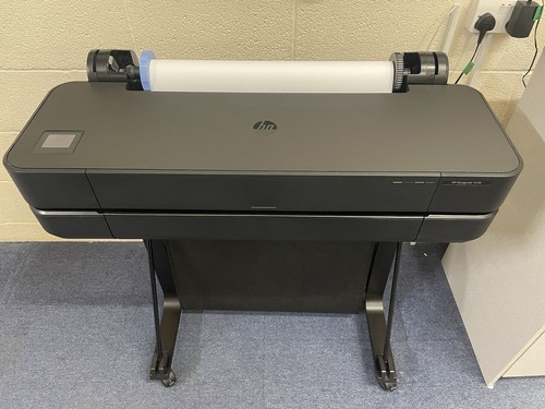 HP Design Jet T230 Colour Printer With Stand And Paper Catcher. £395 ...