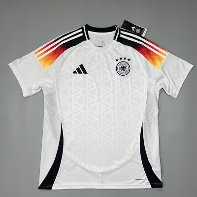 Germany Team Jersey 2024 Home Soccer Shirt Adidas IP8139 White Mens ...