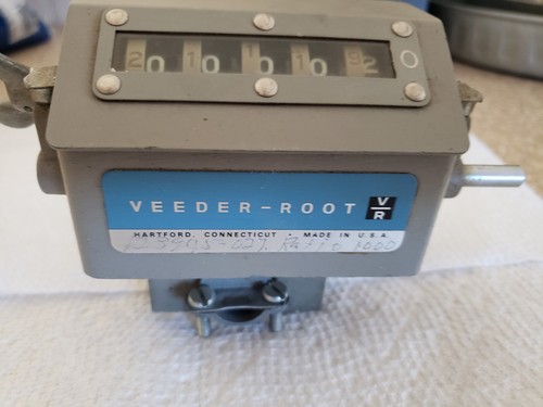 Veeder Root 123945-027 Mechanical Counter with Presetable Shut Off | eBay