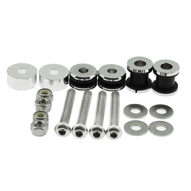 Detachable Sissy Bar Docking Hardware Kit for Harley Softail FLSTC ...