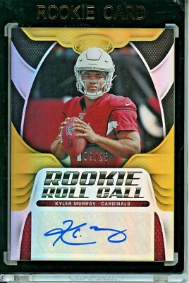 2019 Certified Cardinals Kyler Murray Rookie Roll Call Auto #RR-KM 09/ ...