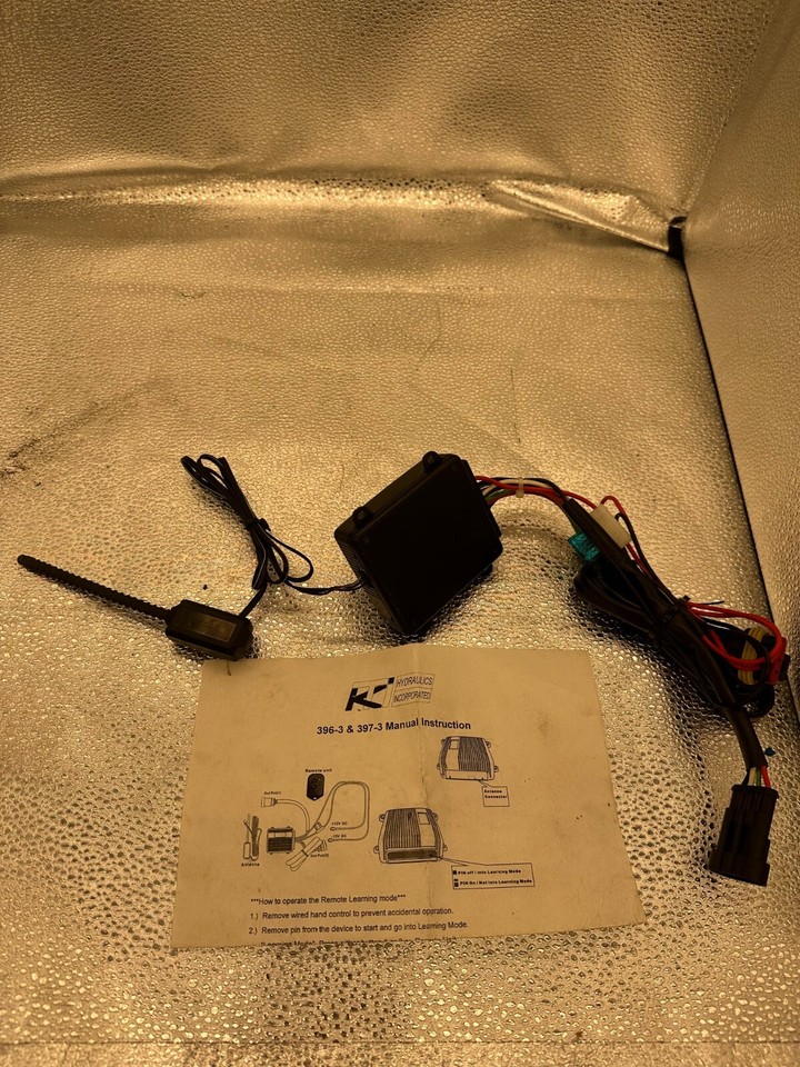 KTI Hydraulics 396-3 & 397-3 Wireless Remote Control Unit for Hydraulic ...