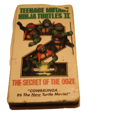 Teenage Mutant Ninja Turtles 2: The Secret of the Ooze VHS Tape 1991 | eBay