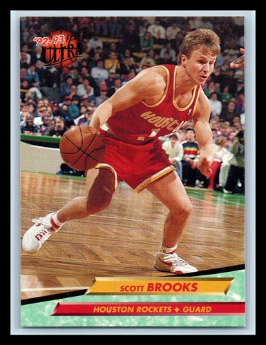 1992 Ultra Houston Rockets #267 Scott Brooks VG | eBay