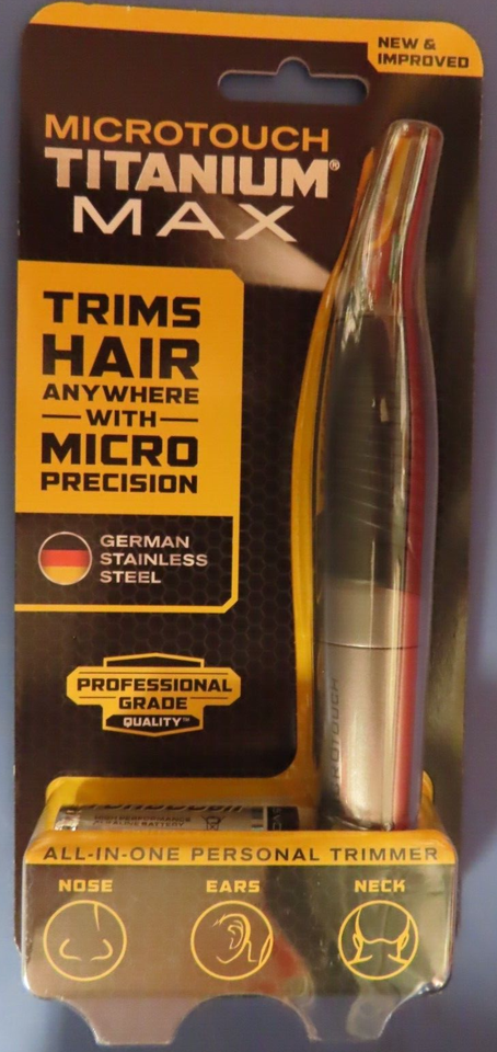 MicroTouch Titanium MAX Lighted Personal Trimmer #MTTTMAX NEW | eBay