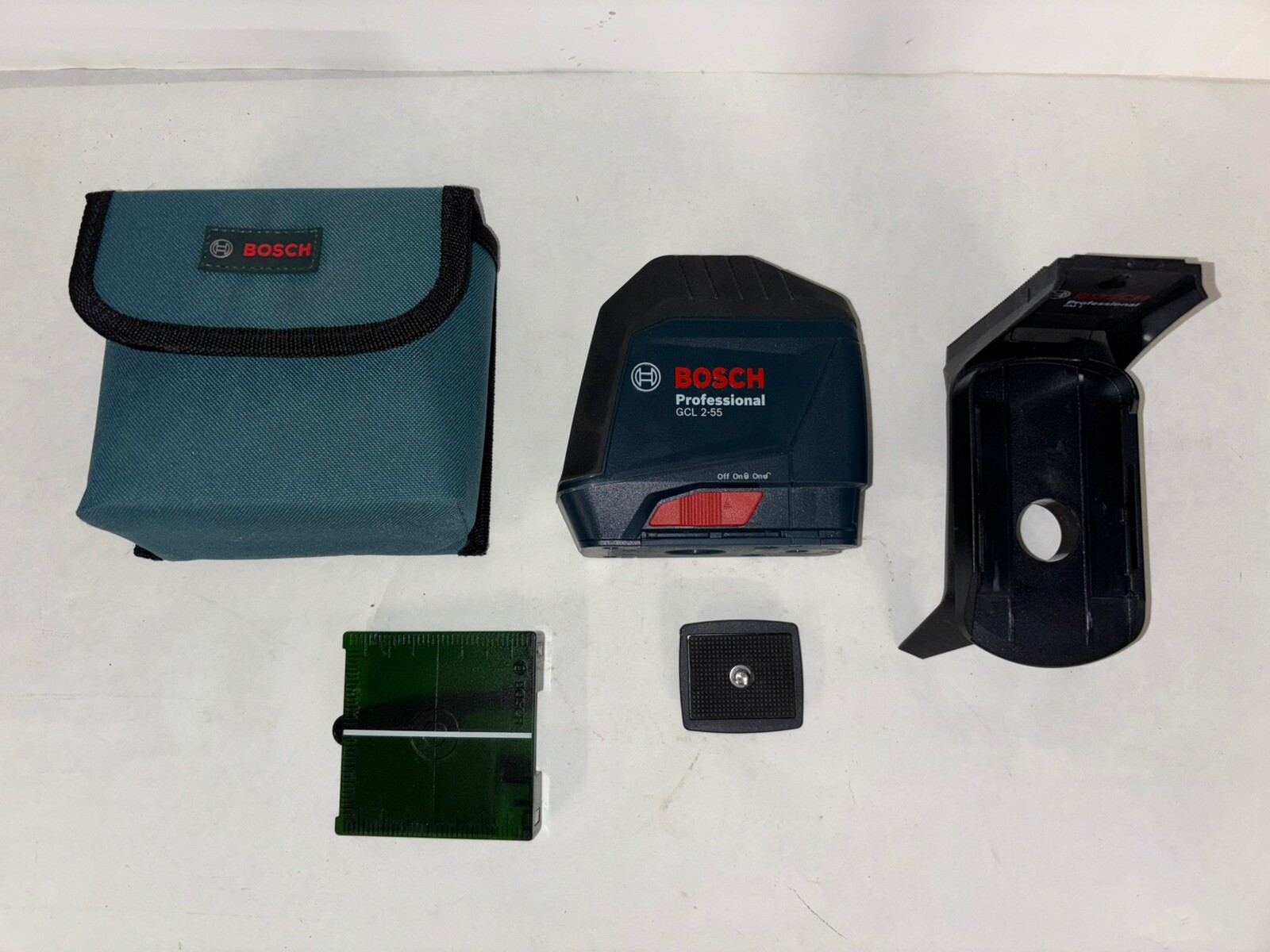 Bosch ‎GCL 2-55 Laser Level W/Storage Pouch, RM 1 Rotating Mount ...