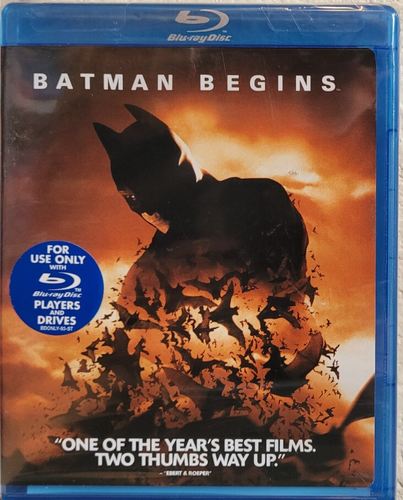 Batman Begins (Blu-ray, 2005) Christian Bale, Michael Caine - New ...
