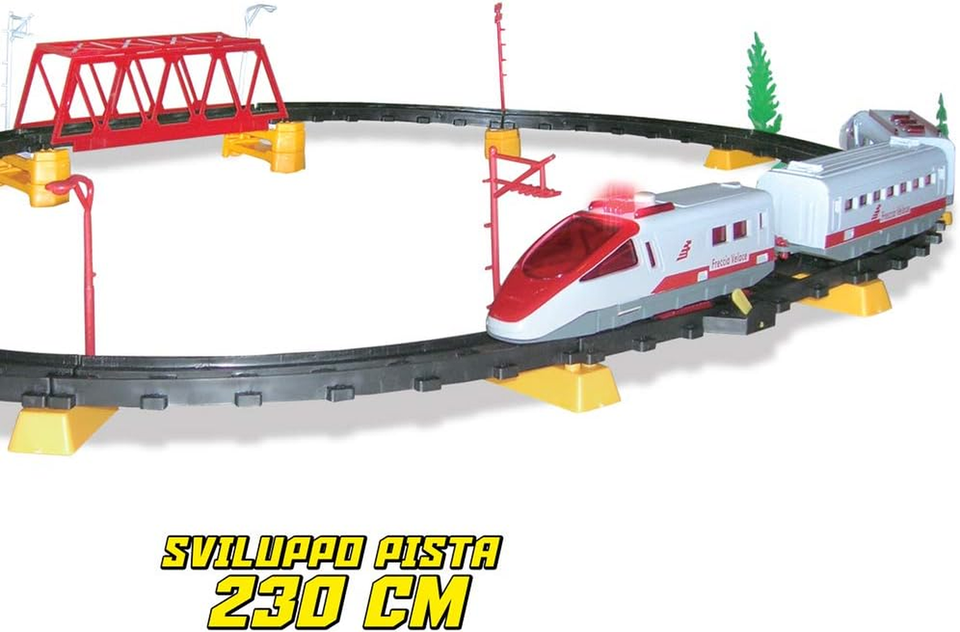 Freccia Veloce Pista Trenino Elettrico, Treno Giocattolo per Bambini ...