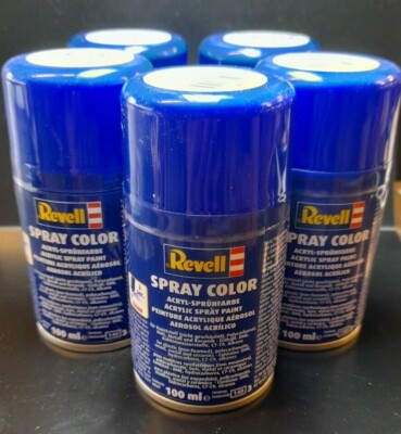 Revell Aqua Spray Similar to Humbrol Acrylic Spray Paint 100 ml Choose ...
