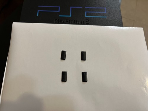 OEM SONY Playstation 2 PS2 Console REPAIR PARTS Side Case 4 Rubber ...