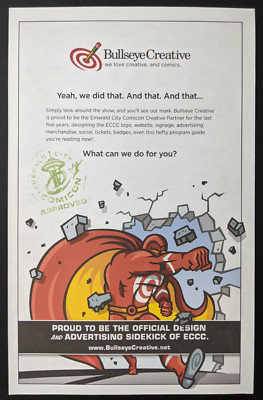 Bullseye Creative Print Ad Poster Art PROMO Original Emerald City Comic ...