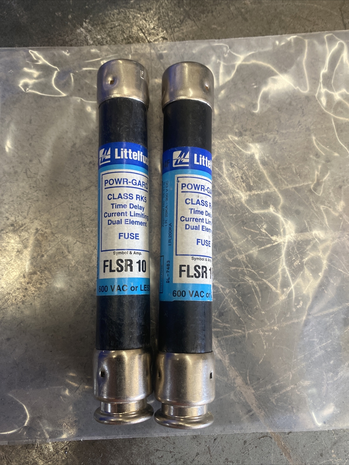 LOT OF (2) Littlefuse FLSR-10, 10 AMP, 600V, Class RK5 Fuse - NEW | eBay