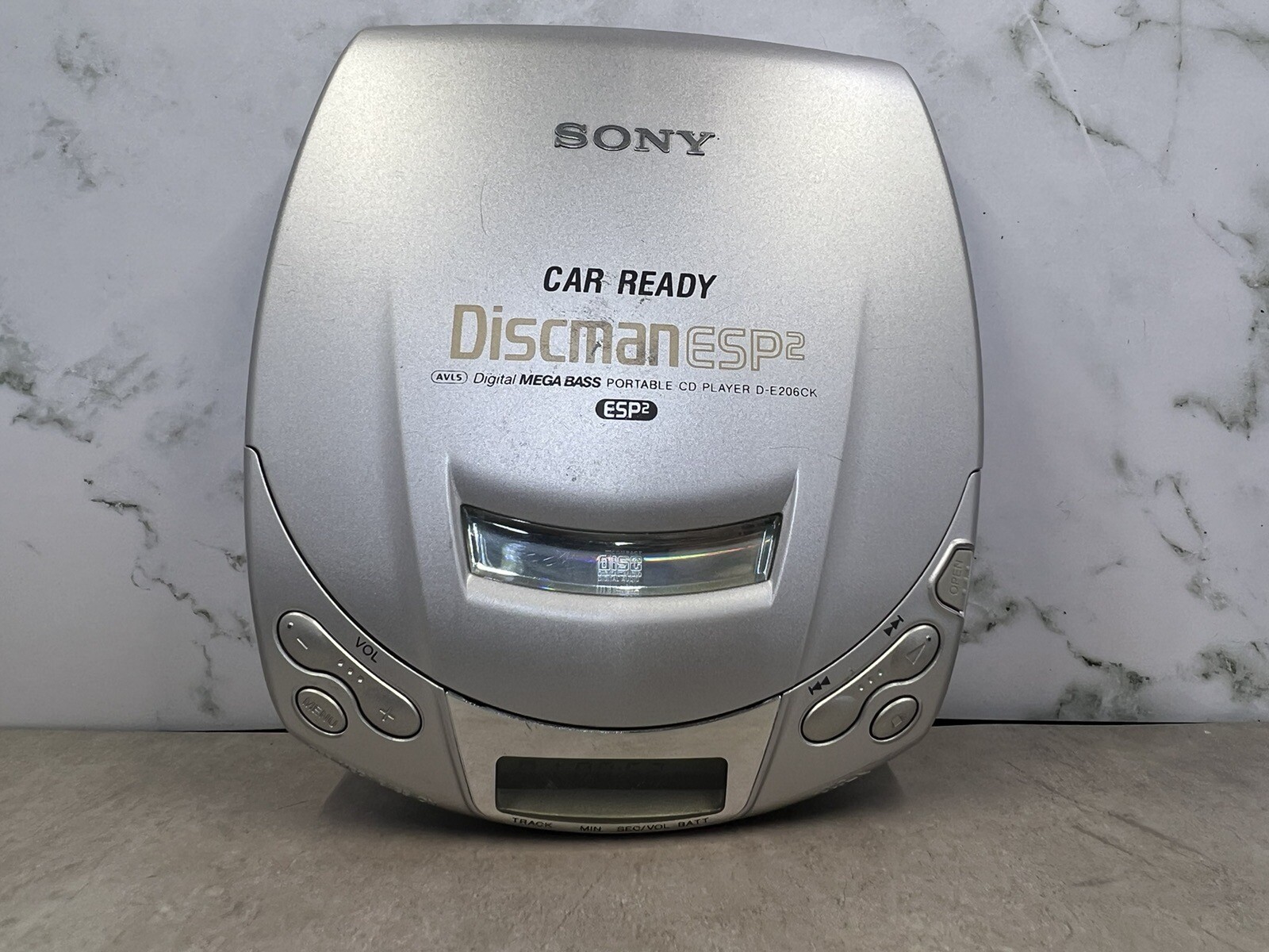 Sony Discman Car Ready ESP2 D-E206CK Mega Bass portable CD Player ...
