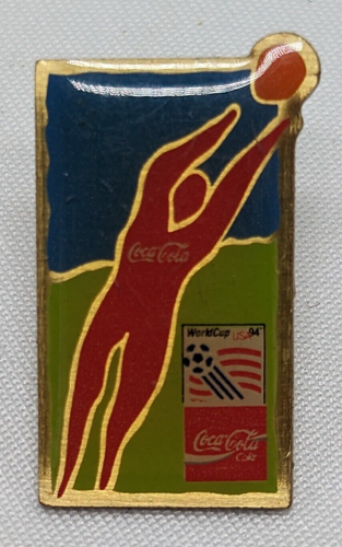 Rare Vintage 1994 World Cup FIFA Coca Cola Coke Football Soccer Pin ...