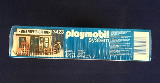 PLAYMOBIL 3423 Sheriff's Office Play Set 1992 Western for sale online ...