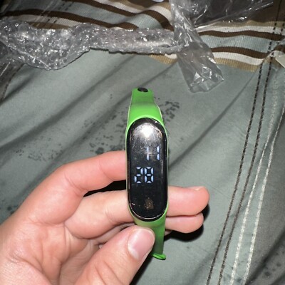 Waterproof LED Electric Digital Watch-green | eBay