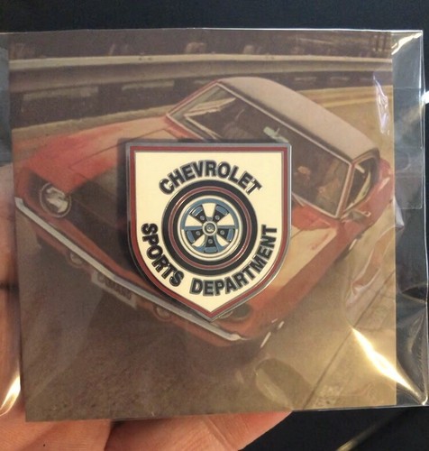 Limited Collector’s Edition Chevrolet Sports Department Enamel Pin ...