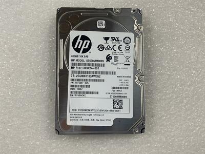 HP 658537-001 Seagate ST600MM0009 600GB 10K SAS 2.5 Inch Hard Disk ...