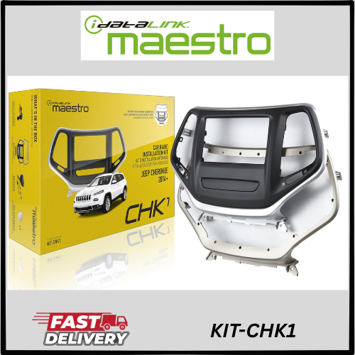 iDATALINK MAESTRO KIT-CHK1 / CAR RADIO DASH KIT & WIRING FOR 14-UP Jeep ...