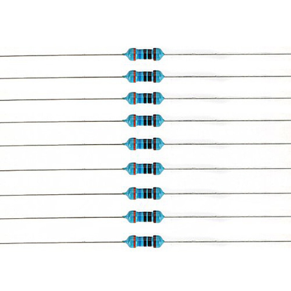 2500 Pcs Metal Film Resistor Resistors Assortment Kit Value Assorted | eBay