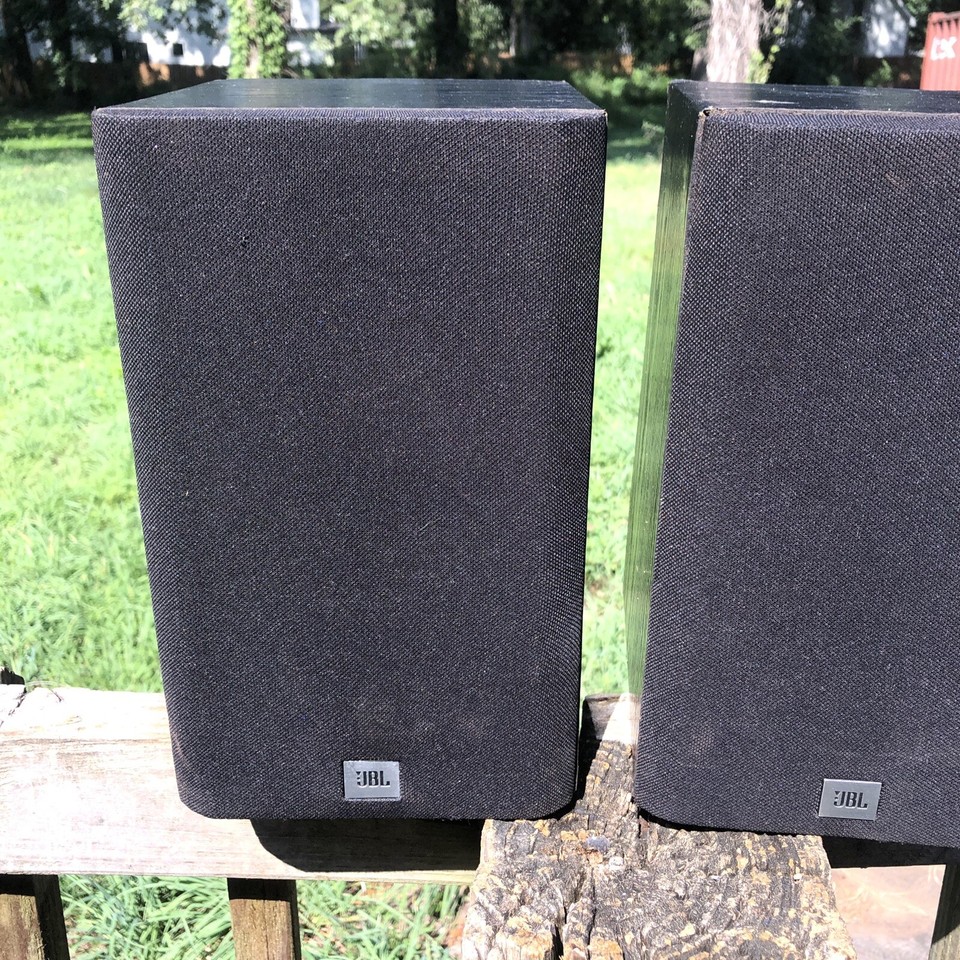 JBL TLX 105 Bookshelf Speakers Pair 50w 8 OHM 5” Woofer Works Has Body ...