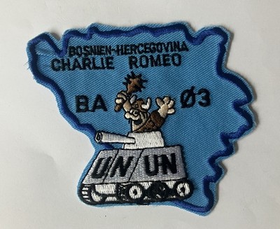 Norway NORDBAT UNPROFOR Bosnia 3rd Armored Rifle Platoon morale patch ...