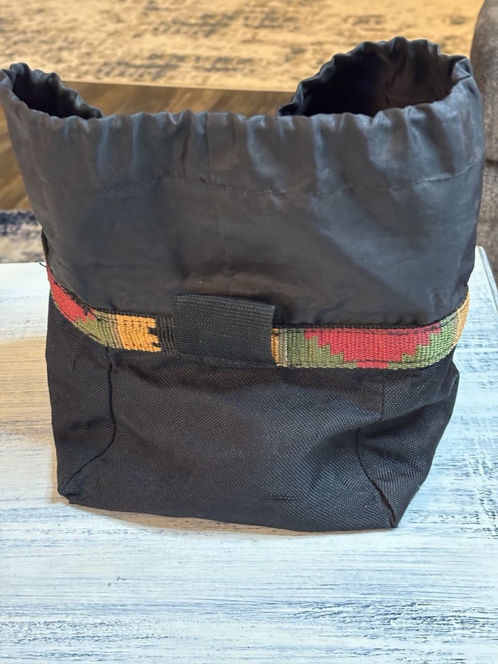 Bison Designs Travel Carrier Dog Food Bowl With Drawstring Tie | eBay