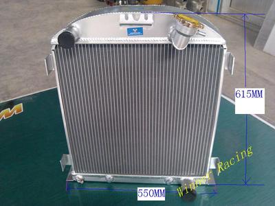 70MM Custom Aluminum Radiator for Ford A with Chevy engine 1928-1929 2 ...