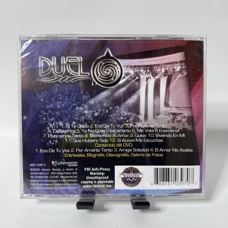 Duelo CD + DVD En Vivo Desde Monterrey Norteno 2005 Cumbia Nortena Rare ...