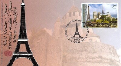 Envelope FDC United Nations Postal World Heritage France 2006 n14 | eBay