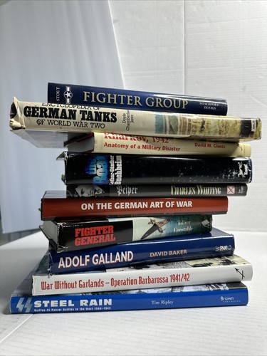 Lot of 10 SS & NAZI REGALIA Hitler biography Art of war VTG WW2 | eBay