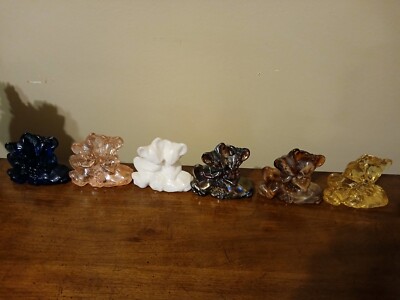 Viking Glass PEEGEE Collectible Mouse Lovers Vintage Lot Of 6 | eBay