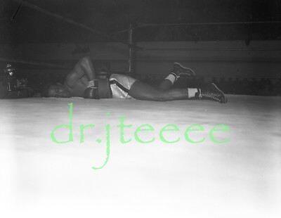 1948 Al Hoosman knocked out by Joe Louis - 4x5 Boxing Negative | eBay