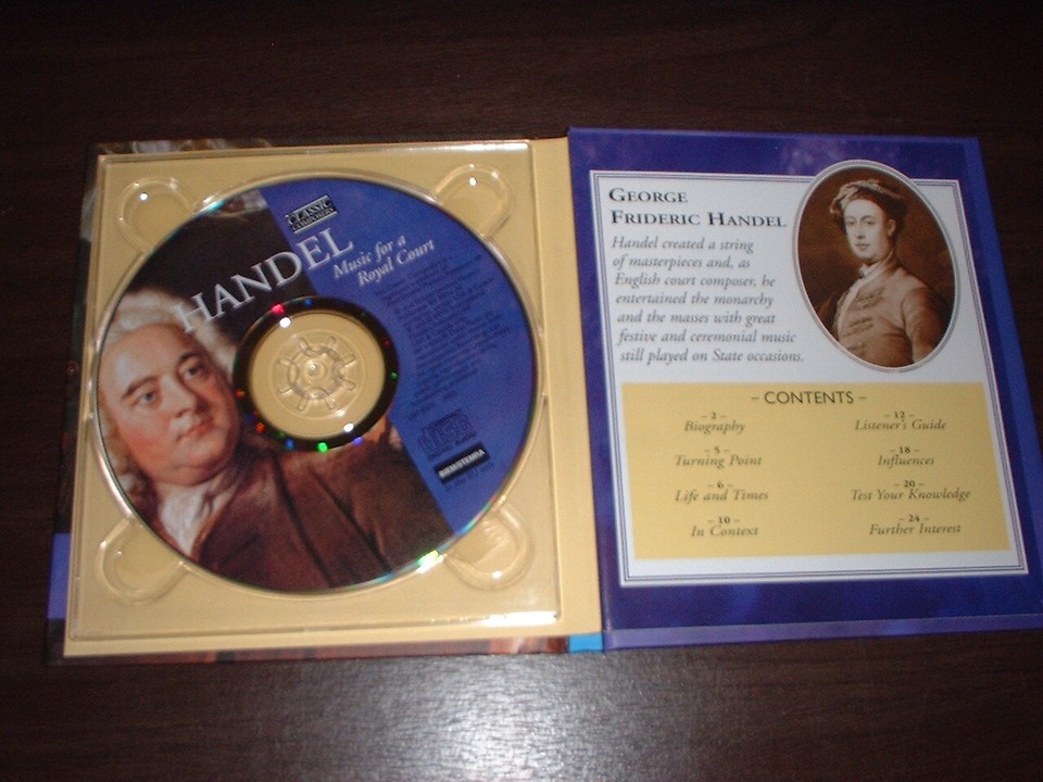 HANDEL MUSIC FOR A ROYAL COURT -- CLASSIC COMPOSERS | eBay