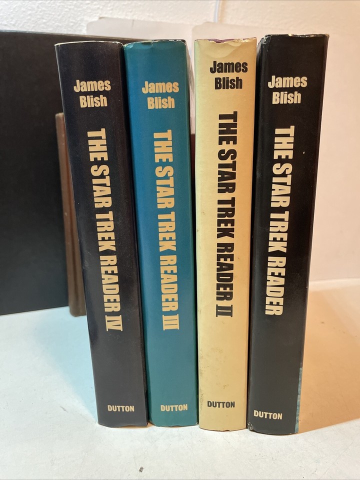 Lot of 4 The Star Trek Reader Series 1-4 by James Blish (Hardcover w/DJ ...