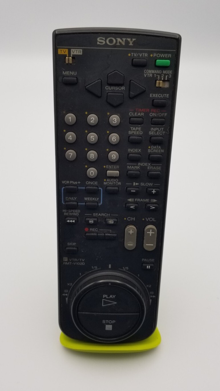 Sony VTR Remote Rmt-v102d for Slv-595 595hf 393 393hf for sale online ...