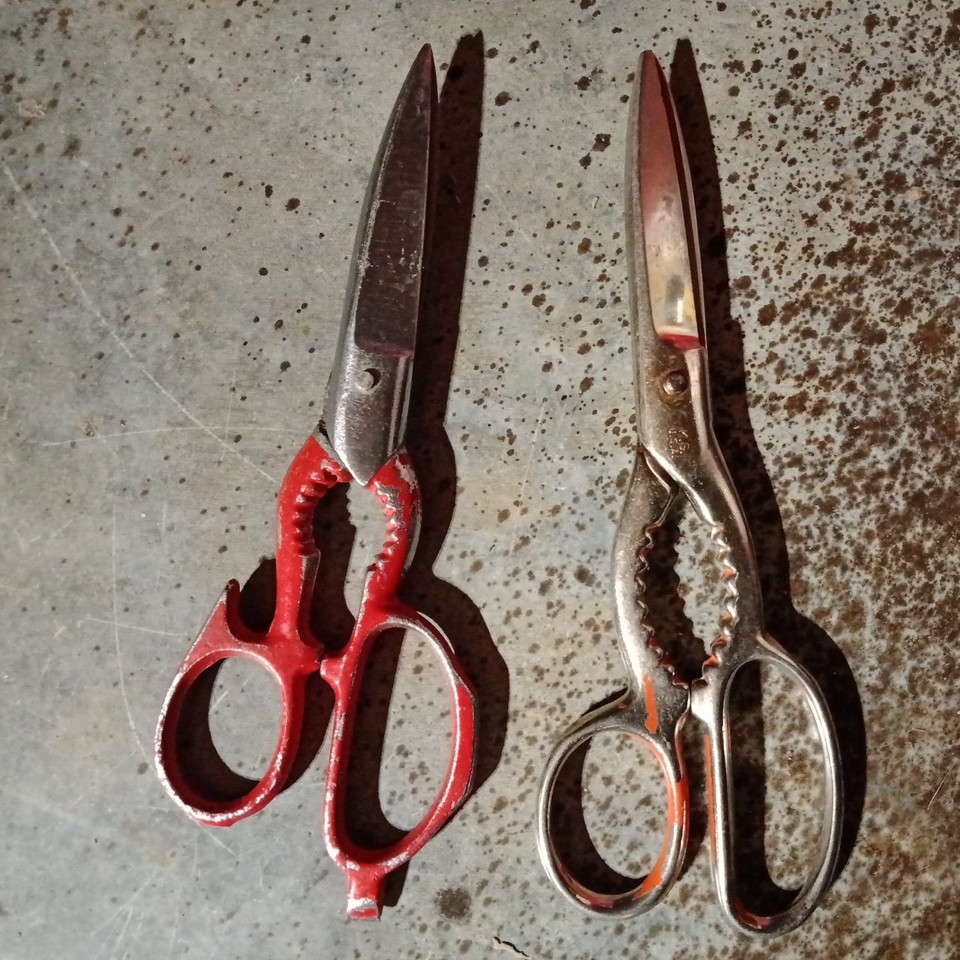 Vintage WISS Kitchen Shears Scissors JAW CLAW Bottle Jar Opener USA ...